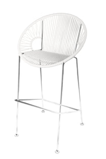 Handcrafted Premium Puerto Bar Height Stool – Indoor/Outdoor Design wi ...